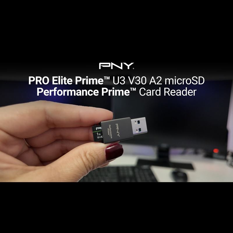 PRO Elite Prime™ Class 10 U3 V30 A2 microSD Flash Memory Card
