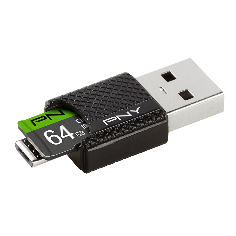 Elite microSDXC Card with OTG Reader