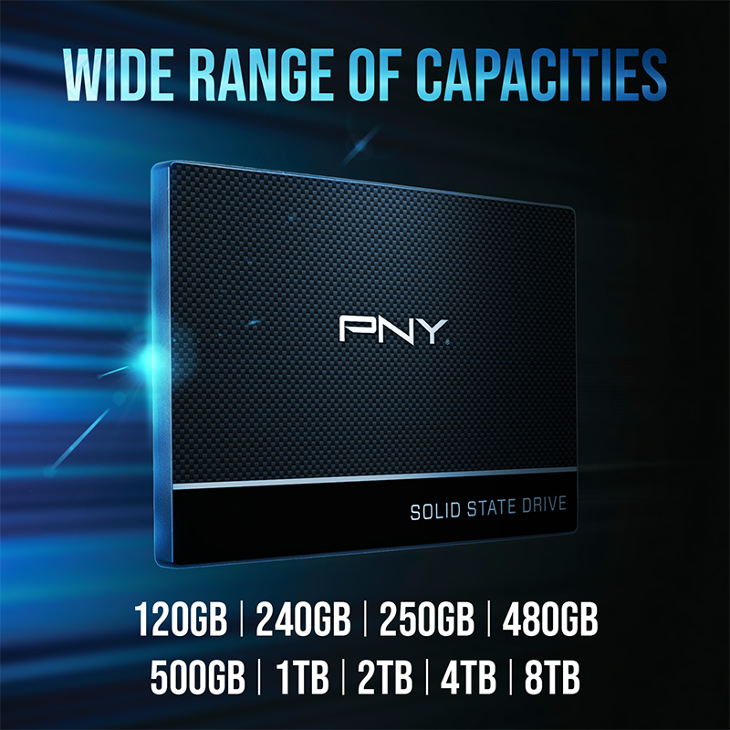 Shop CS900 2 5 SATA III SSD Solid State Drives Pny