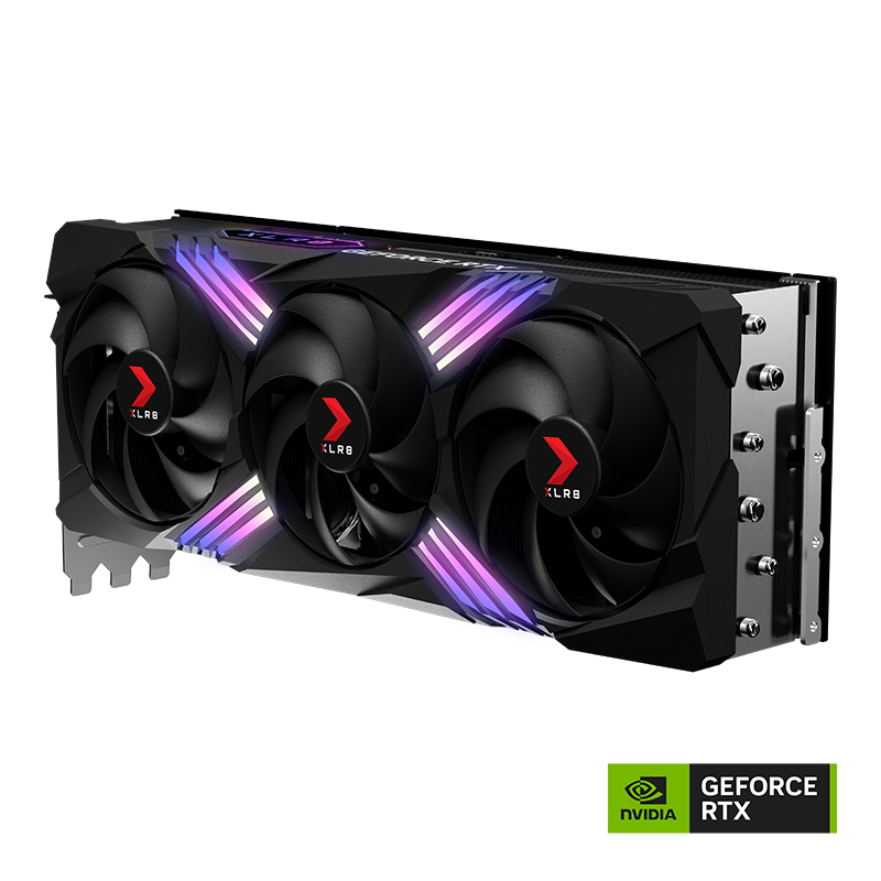 GeForce RTX 4080 16GB XLR8 EPIC-X RGB Overclocked Triple Fan