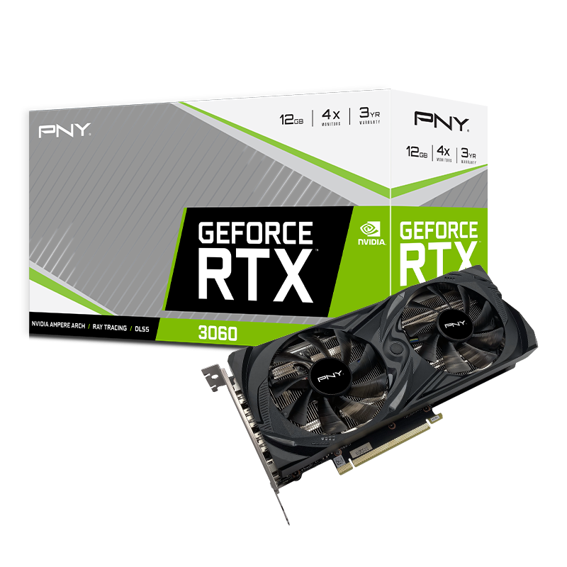 PNY GeForce RTX 3060 12GB UPRISING Dual Fan PNY GeForce RTX 3060 12GB UPRISING Dual Fan